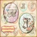 Oval Collage Sheet, Oval Images, Earring Images, Resin Pendant, 30x40mm ...