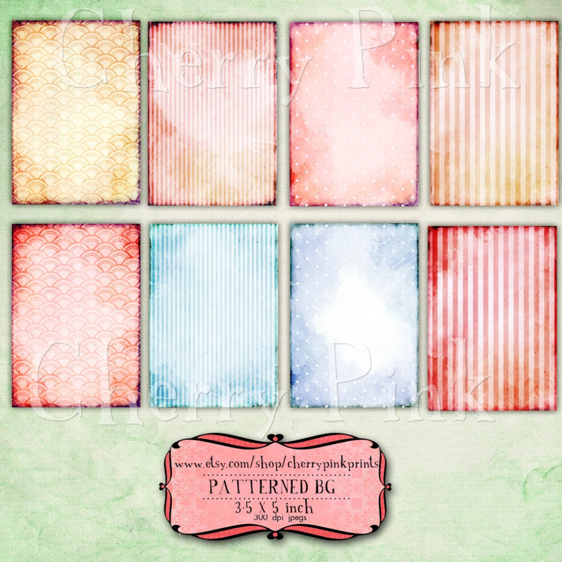 Grunge Collage Sheet, Printable Paper Craft Supply, Jpg Premade Page ...