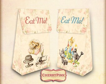 Peter Rabbit Cello Treat Bags With Twist Ties, Beatrix Potter Peter ...