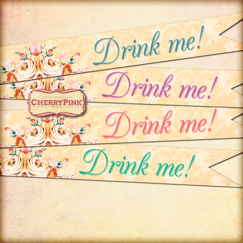Drink Flags - Etsy