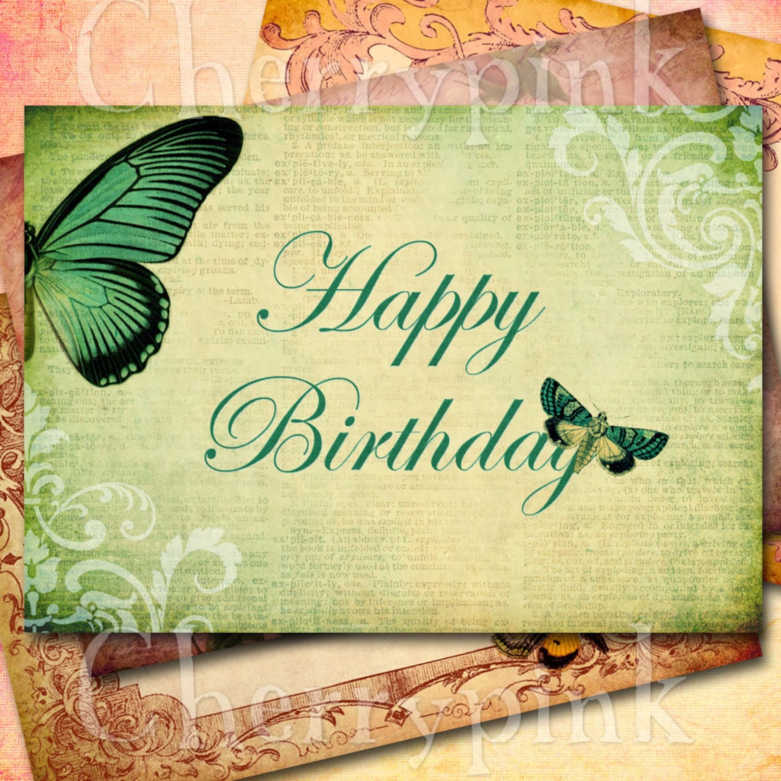 Gift Tags 4 Printable Digital Present Tags Instant Download - Etsy