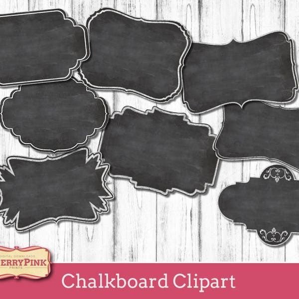 Chalkboard Clipart - Etsy