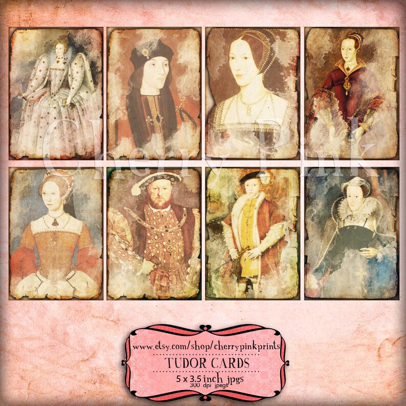 ROYAL Collage Sheet Digital Background, 8 Designs, Scrapbook Supplies ...