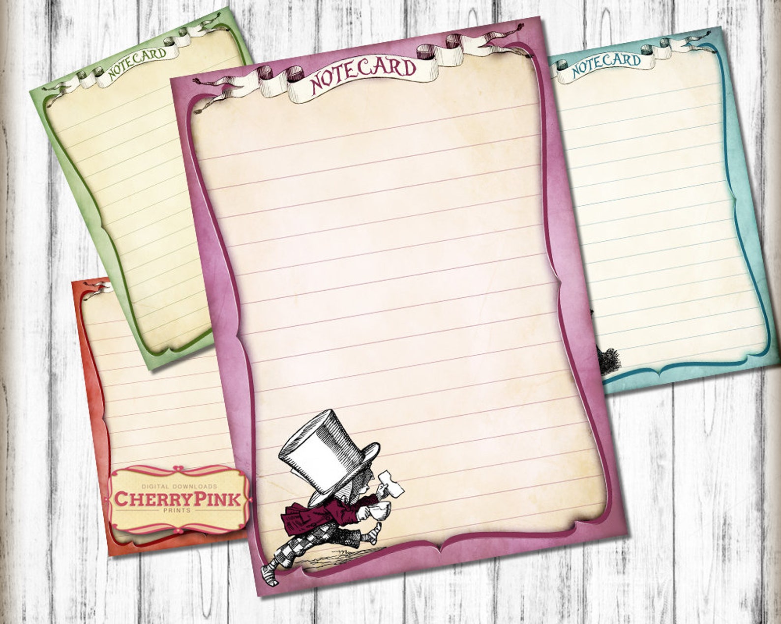 Alice in Wonderland Journal Alice Journal Printable | Etsy