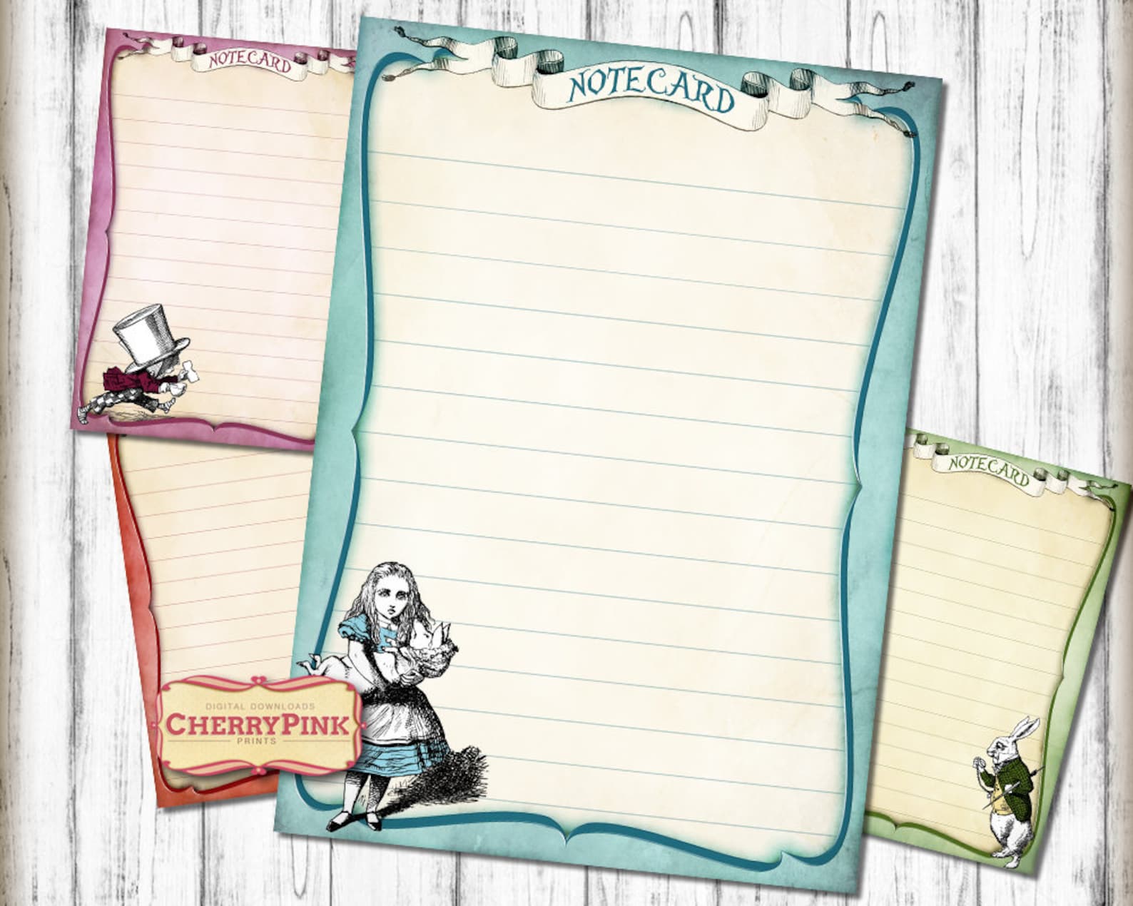 Alice in Wonderland Journal Alice Journal Printable | Etsy