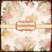 Floral Scrapbook Paper, Textured Digital Premade Pages 12x12 Inch ...