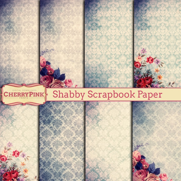 Shabby Chic Paper - Etsy