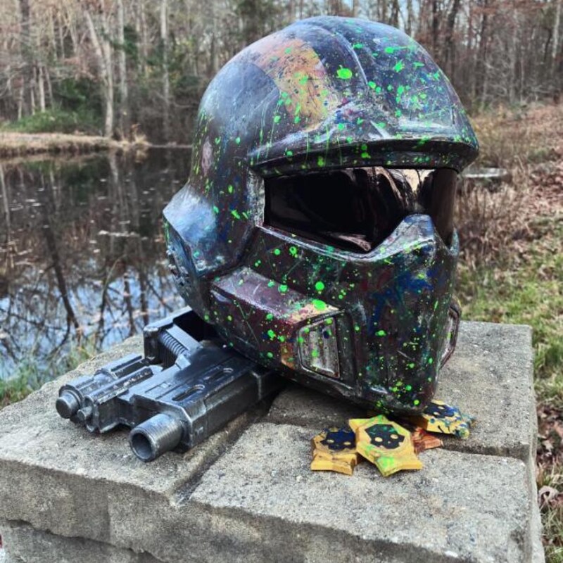Helldivers Helmet - Etsy