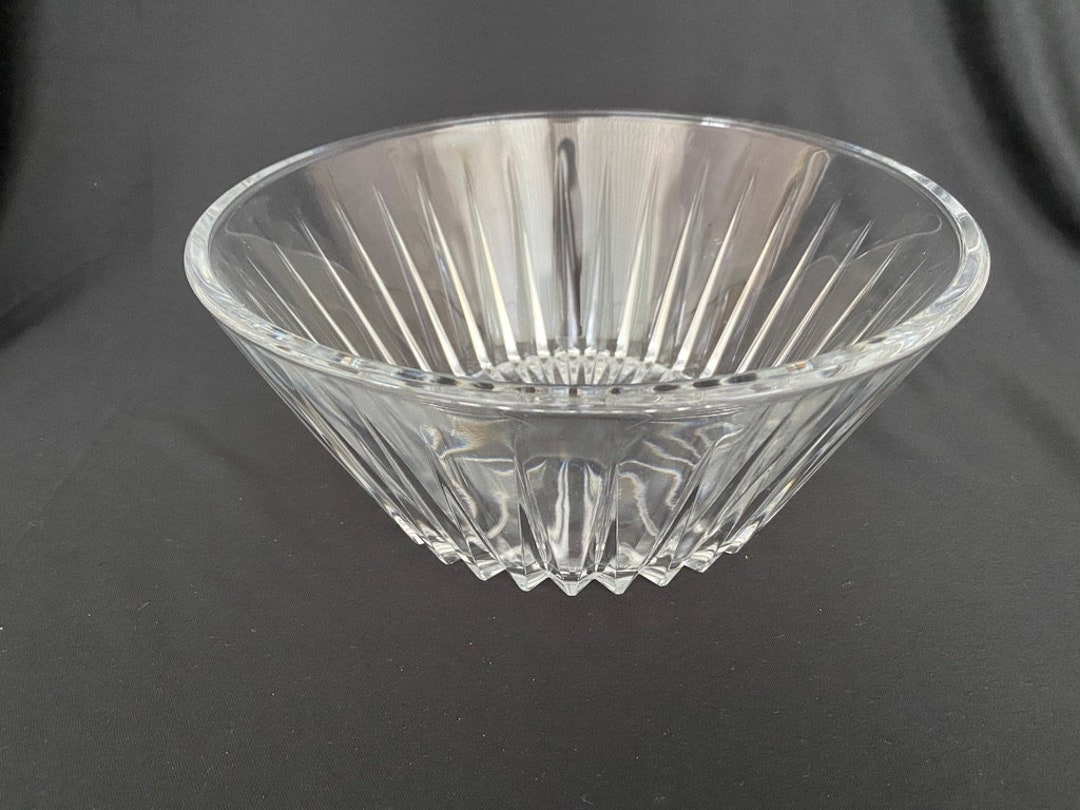 Val Saint Lambert Crystal Serving Bowl balmoral - Etsy