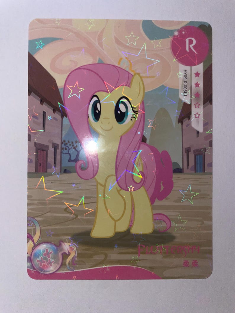 KAYOU My Little Pony Fluttershy R Card - Etsy
