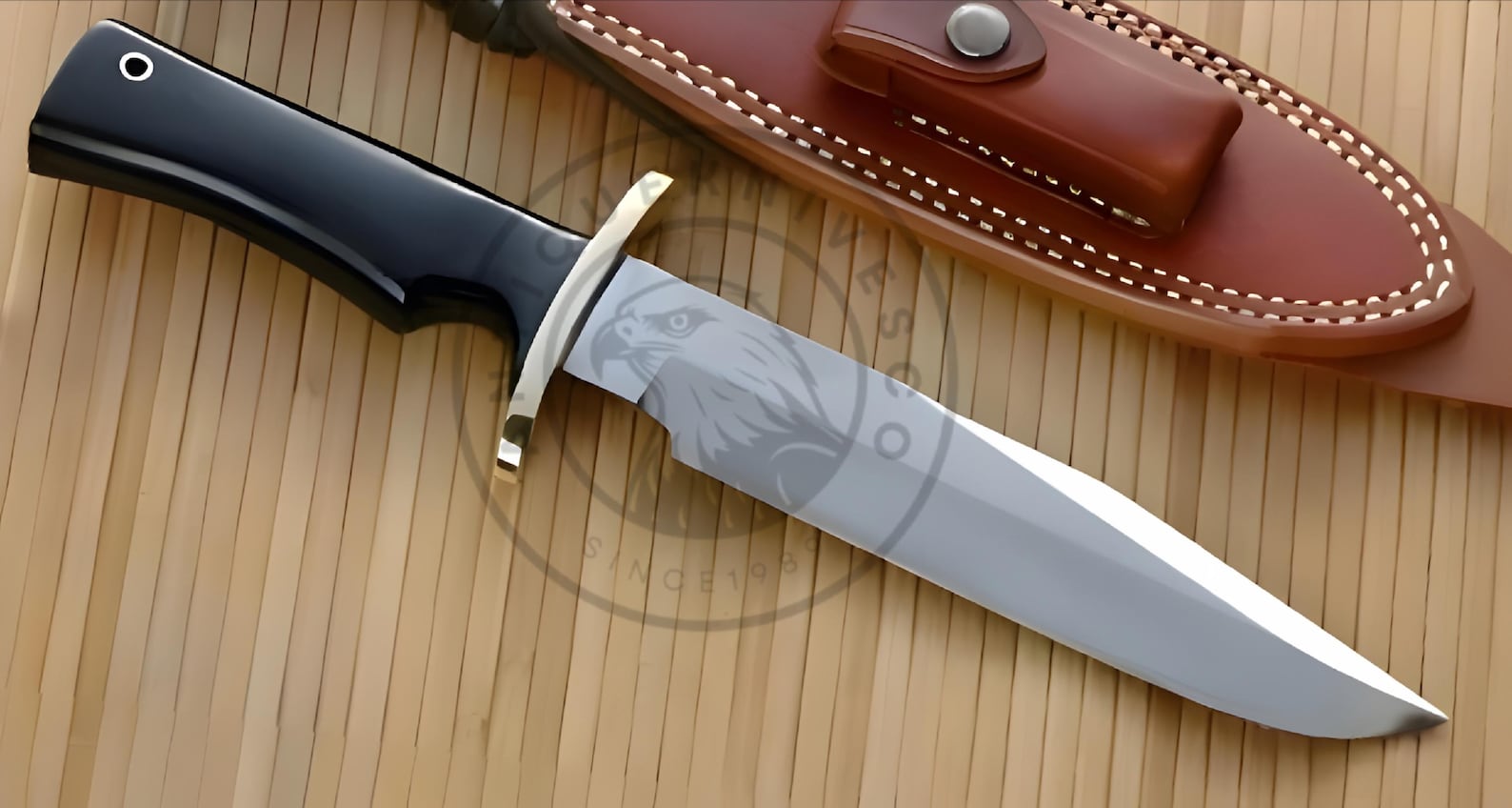 Handmade Randall Rare Hunting Knife Replica W/sheath | Bushcraft Knife ...