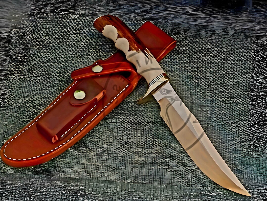 Handmade Randall Little Bear Hunter Knife Replica W/sheath | Hunting ...