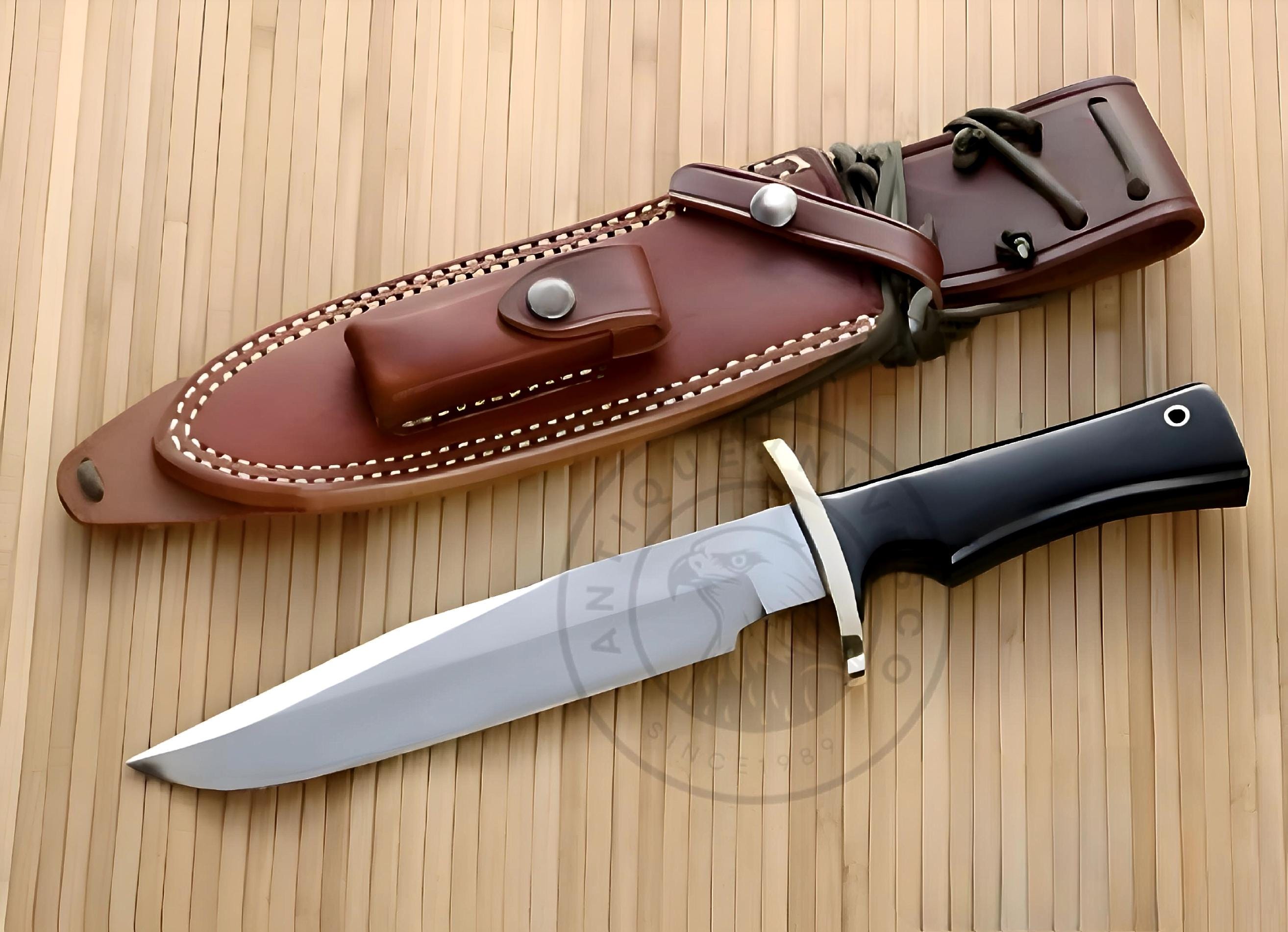 Handmade Randall Rare Hunting Knife Replica W/sheath | Bushcraft Knife ...