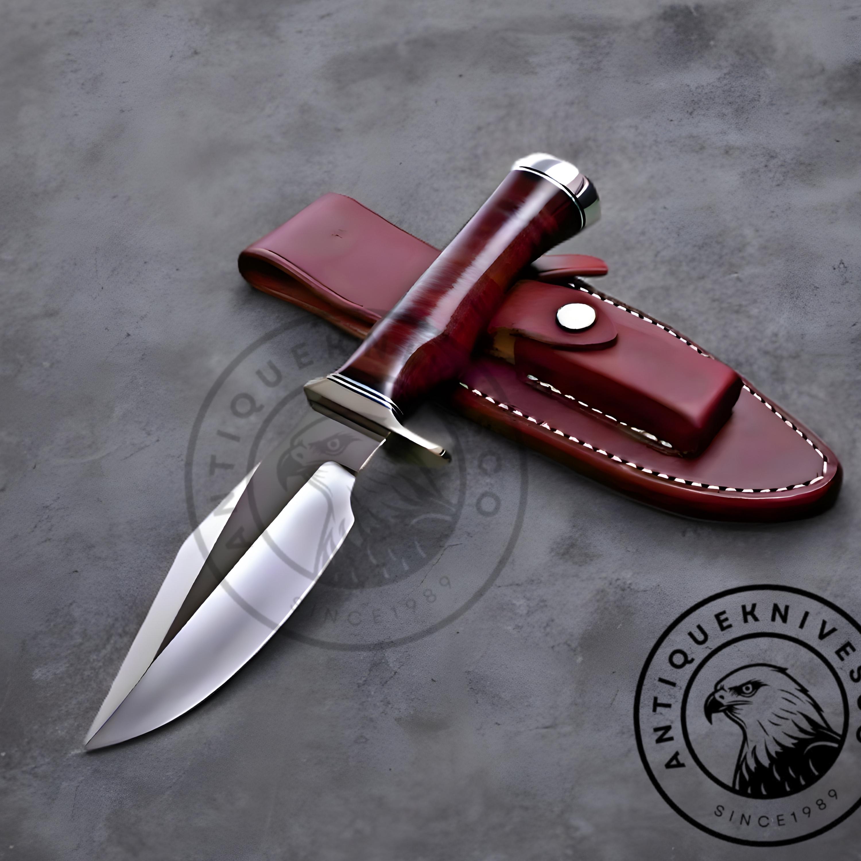 Handmade Randall Rare BUSHMASTER Bowie Knife Replica W/sheath ...