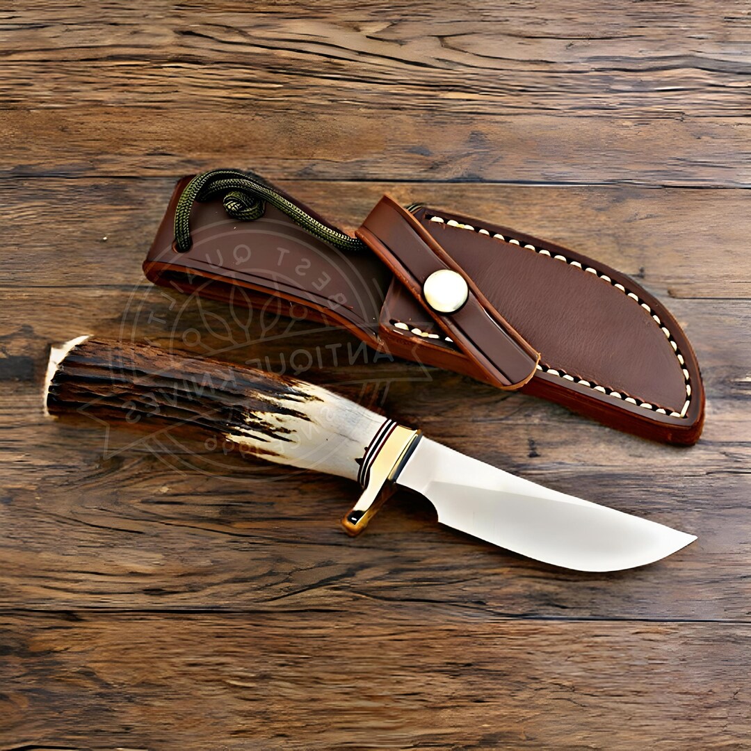 Handmade Randall "little Game" Hunting Knife Replica W/sheath ...