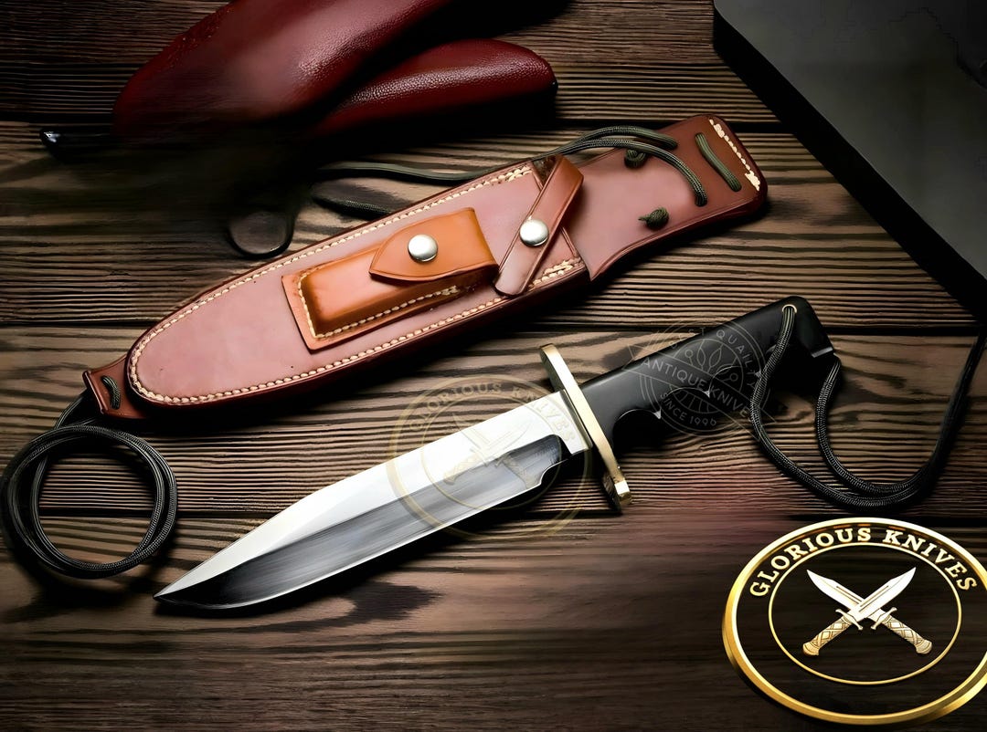 Handmade Randall Hunting Survival Knife Replica W/sheath | Bushcraft ...