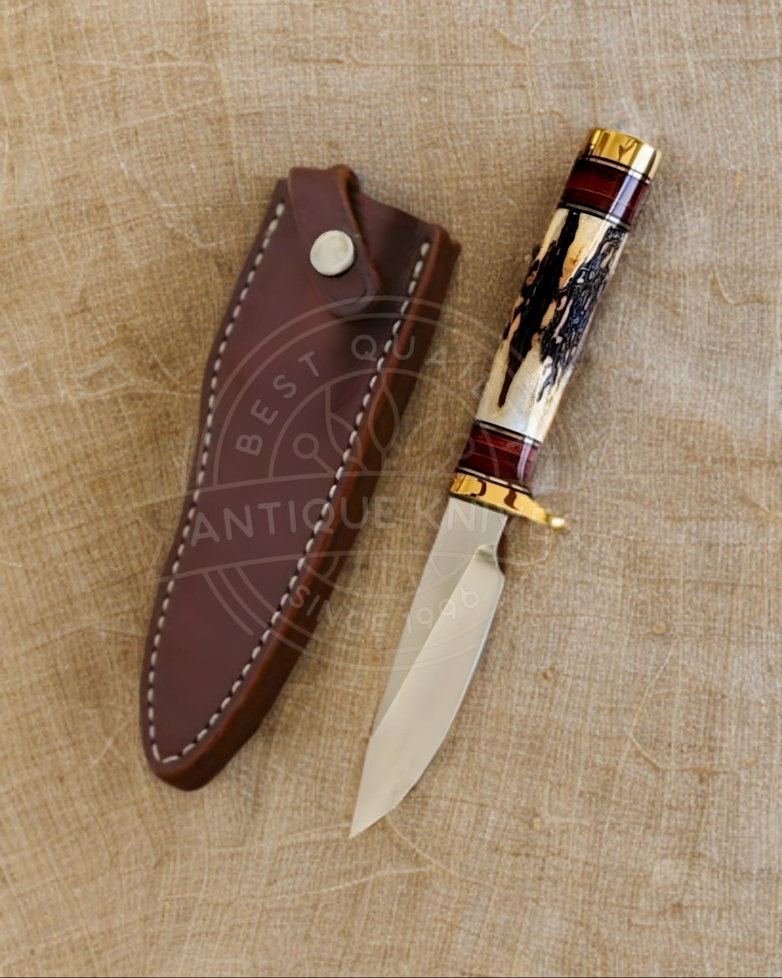 Lot of 3 Handmade Randall Trapper Pathfinder Knife Replica W/sheath ...