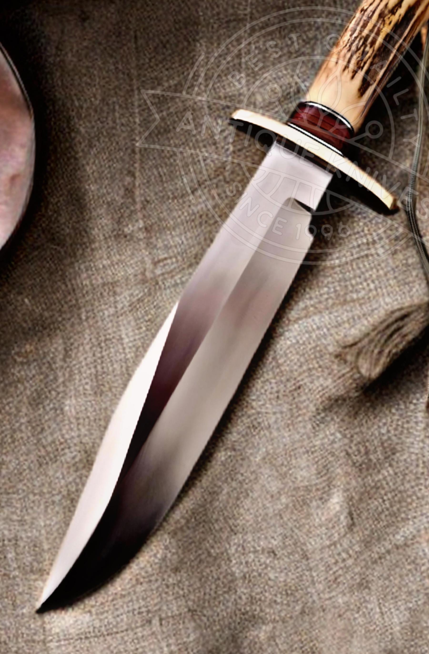 Handmade Randall Grind Sportsman Bowie Knife Replica W/sheath | Rare ...
