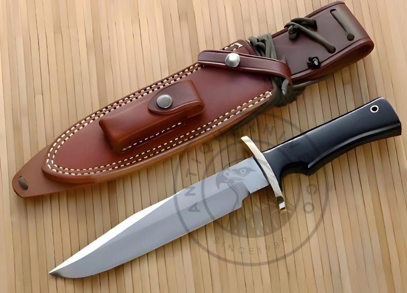 Handmade Randall Rare Hunting Knife Replica W/sheath | Bushcraft Knife ...