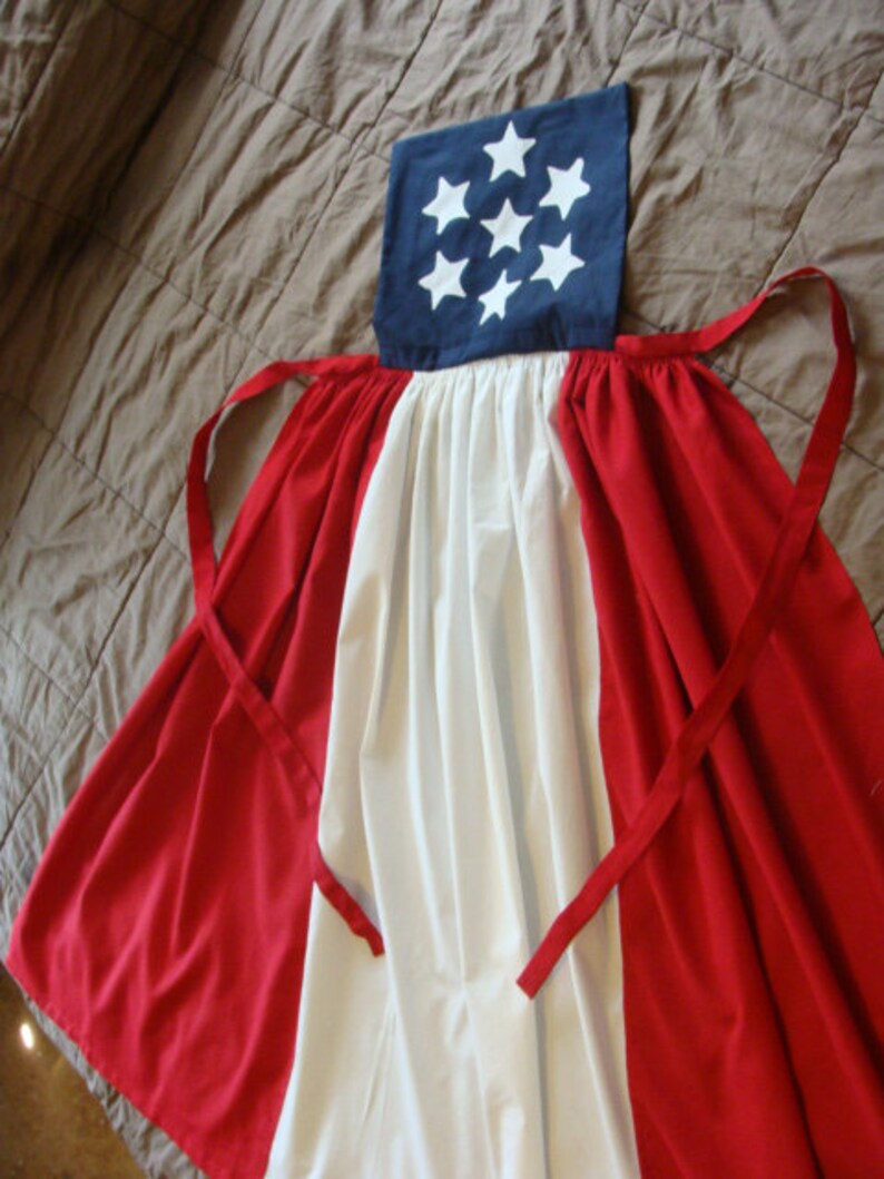 Civil War Secession Apron - Etsy