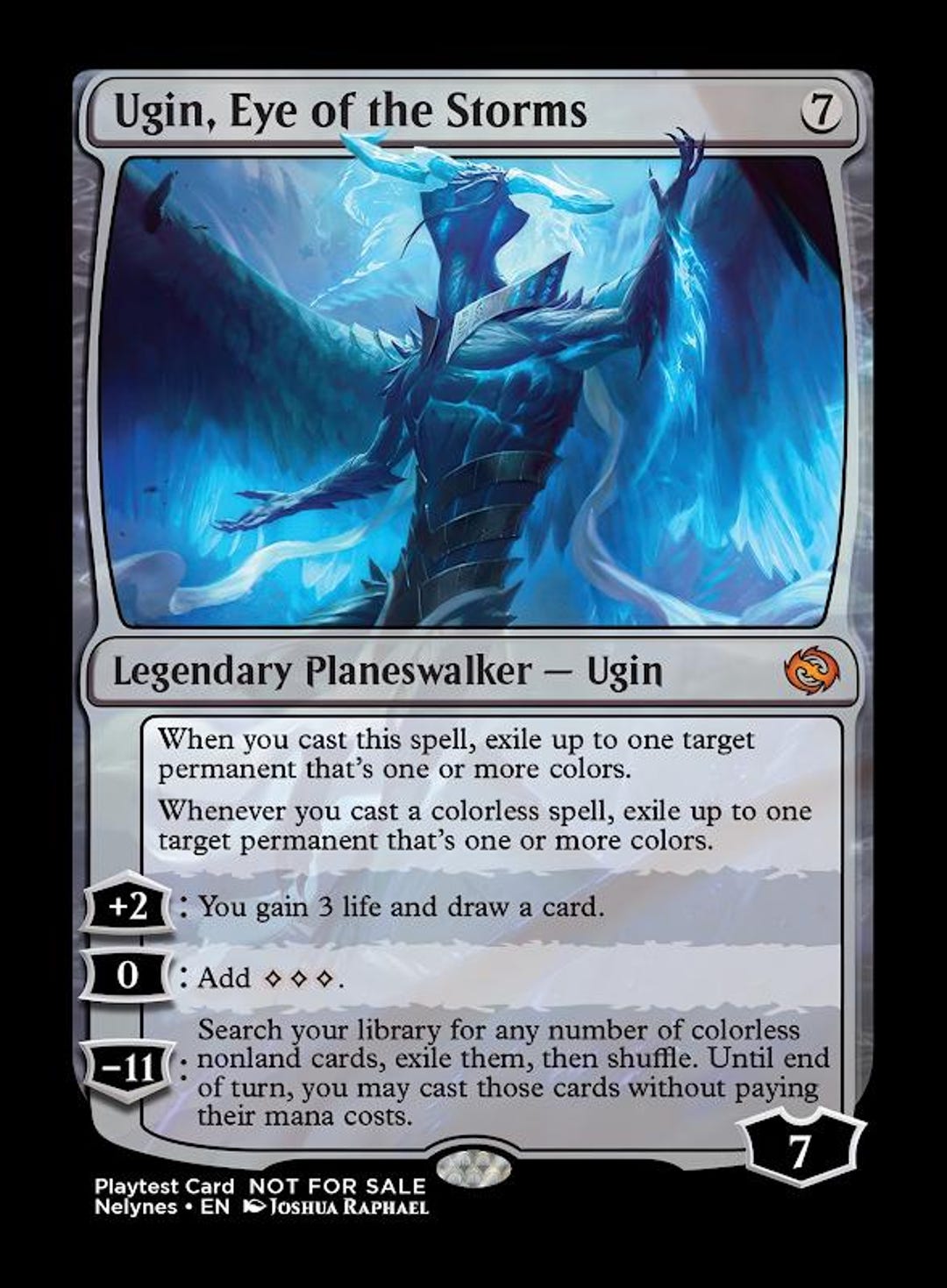 Ugin, Eye of the Storms | Proxy - Etsy