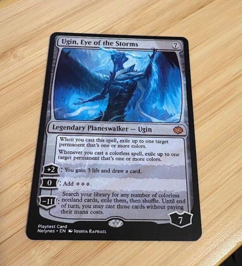 Ugin, Eye of the Storms | Proxy - Etsy