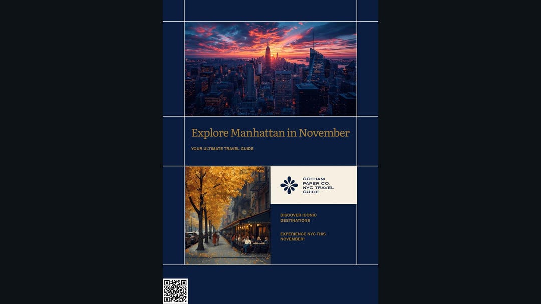 NYC November Travel Guide — Manhattan Attractions, Subway Tips ...