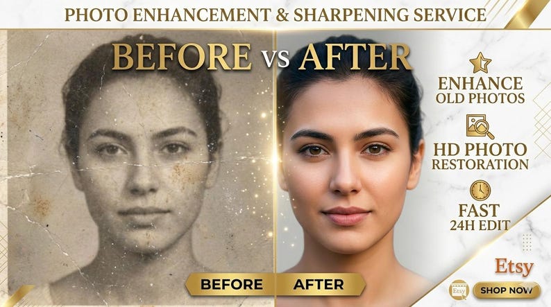 Unblur Photo Service, Sharpen & Fix Blurry Image, Upscale Resolution ...