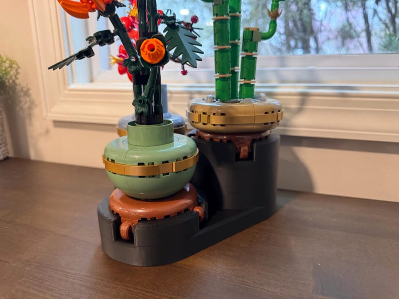 Tiered LEGO Botanical Display Stand | 3-plant Holder for LEGO ...