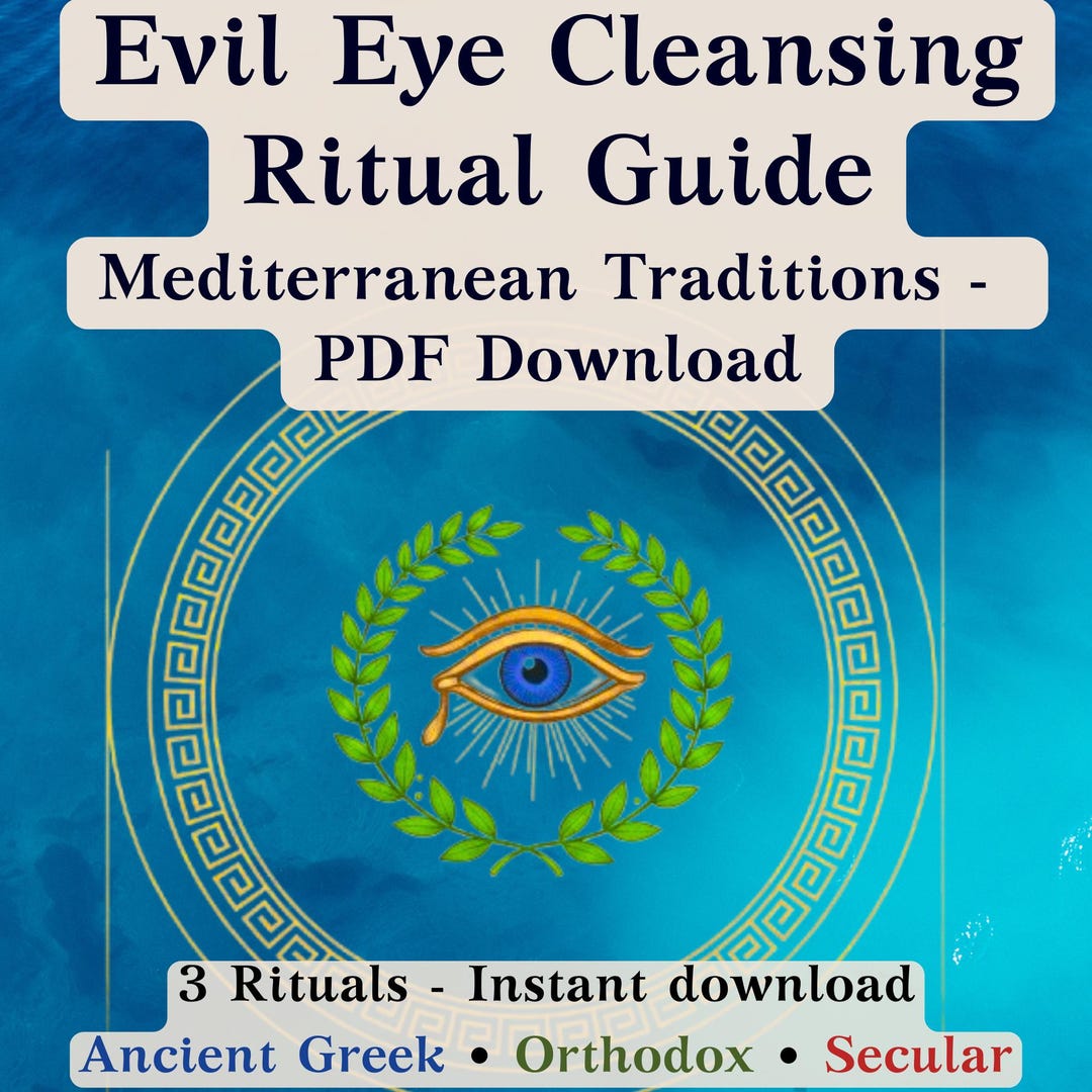 Evil Eye Cleansing Ritual Guide PDF • Spiritual Energy Cleansing ...