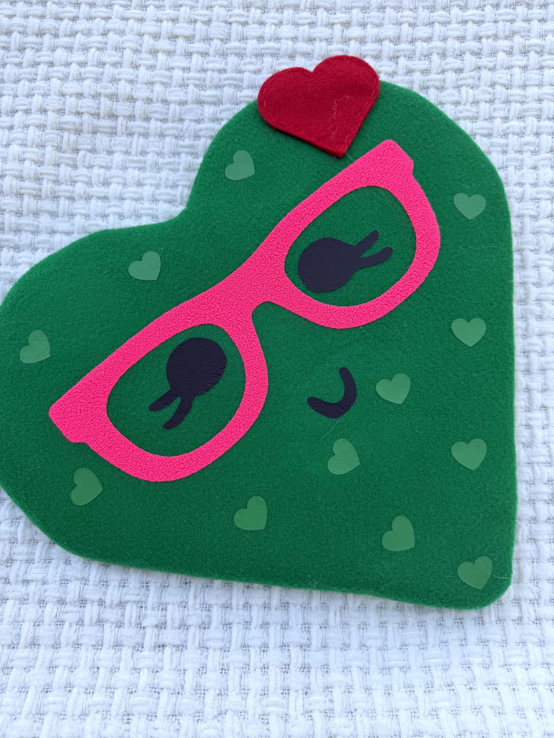 Valentine Day/ Felt Wreath Attachment/ My Cactus Heart - Etsy