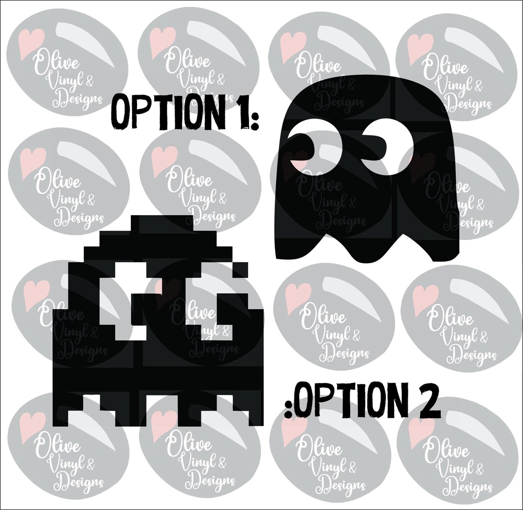 Pacman Ghosts Vinyl Decal Sticker - Choose Your Option, Size and Color ...