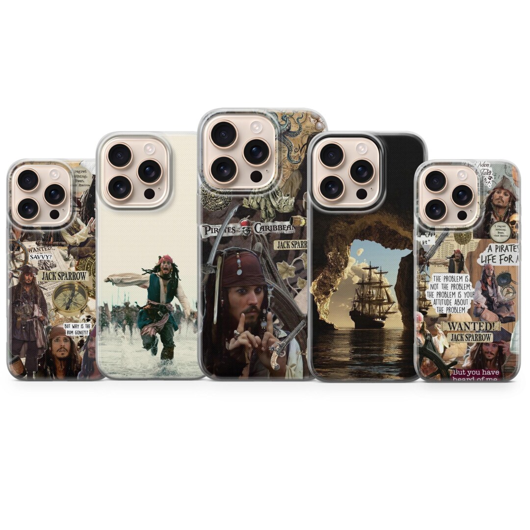 Pirate Adventure Phone Case Sea Voyage Collage Cover for iPhone 17 ...