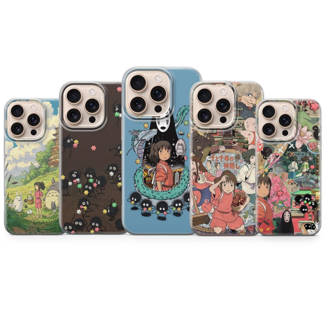 Spirited Away Phone Case Studio Ghibli Chihiro Cover for iPhone 17 ...
