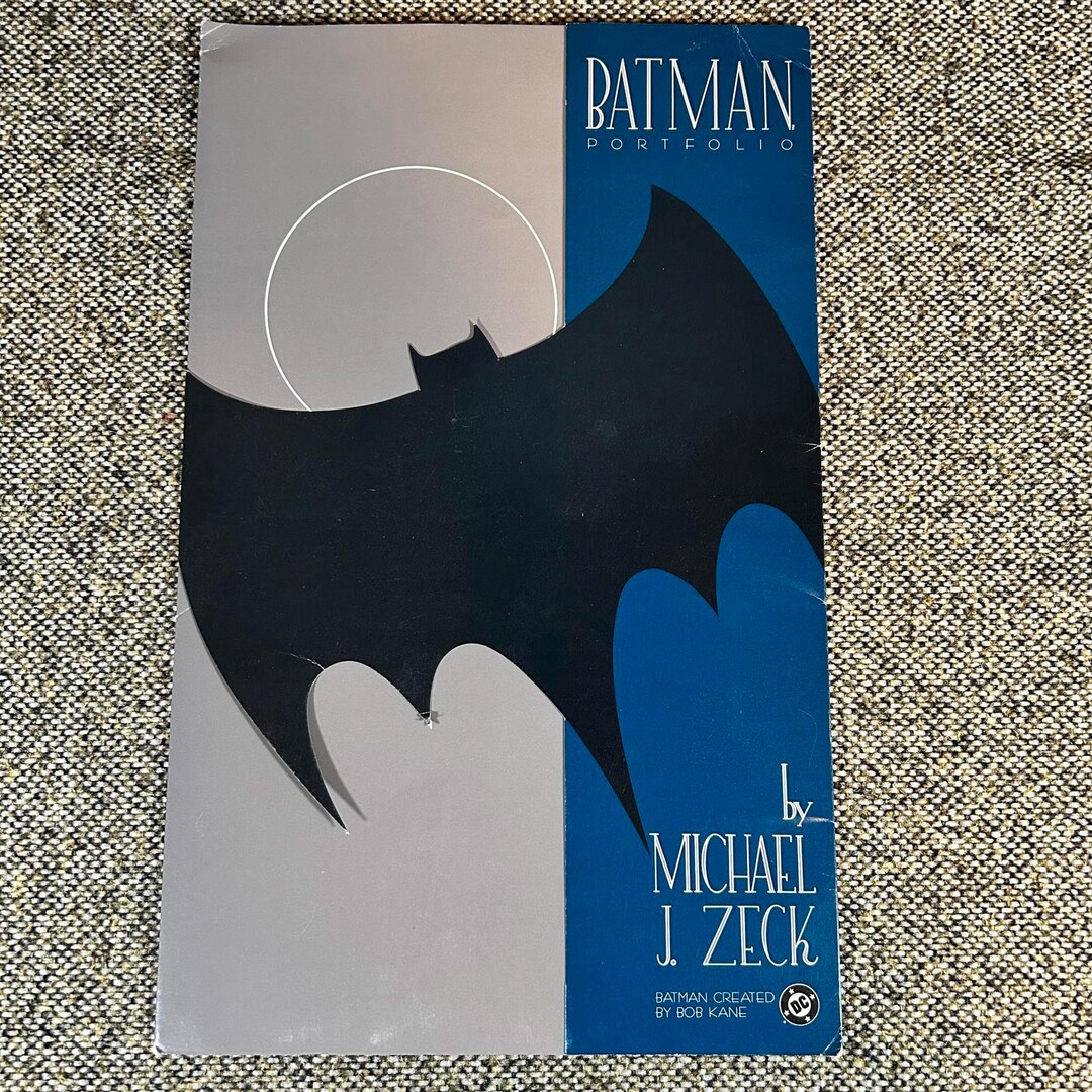 1986 Michael Zeck Batman Portfolio Complete Set 6 Plates DC Comics - Etsy
