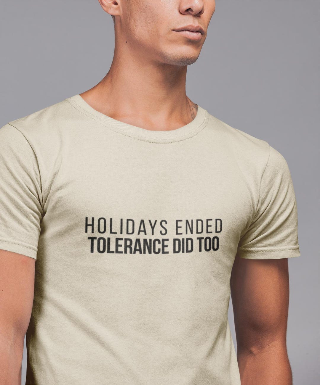 Holidays Ended Tolerance Did Too Funny Office Humor Shirt - Etsy