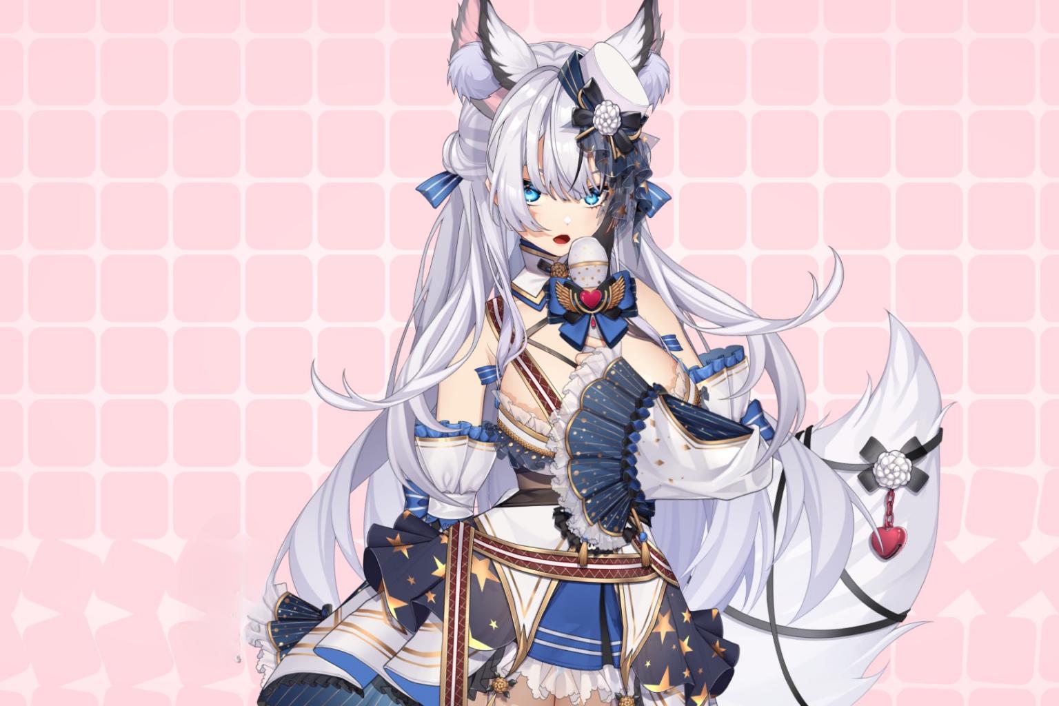 Live2d Vtuber Model | Fantasy Idol Anime Girl, Fully Rigged (PSD ...