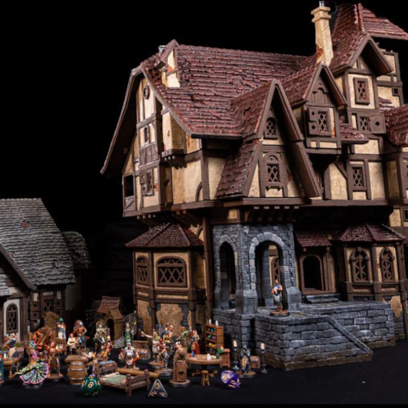 Dnd Building Tavern - Etsy