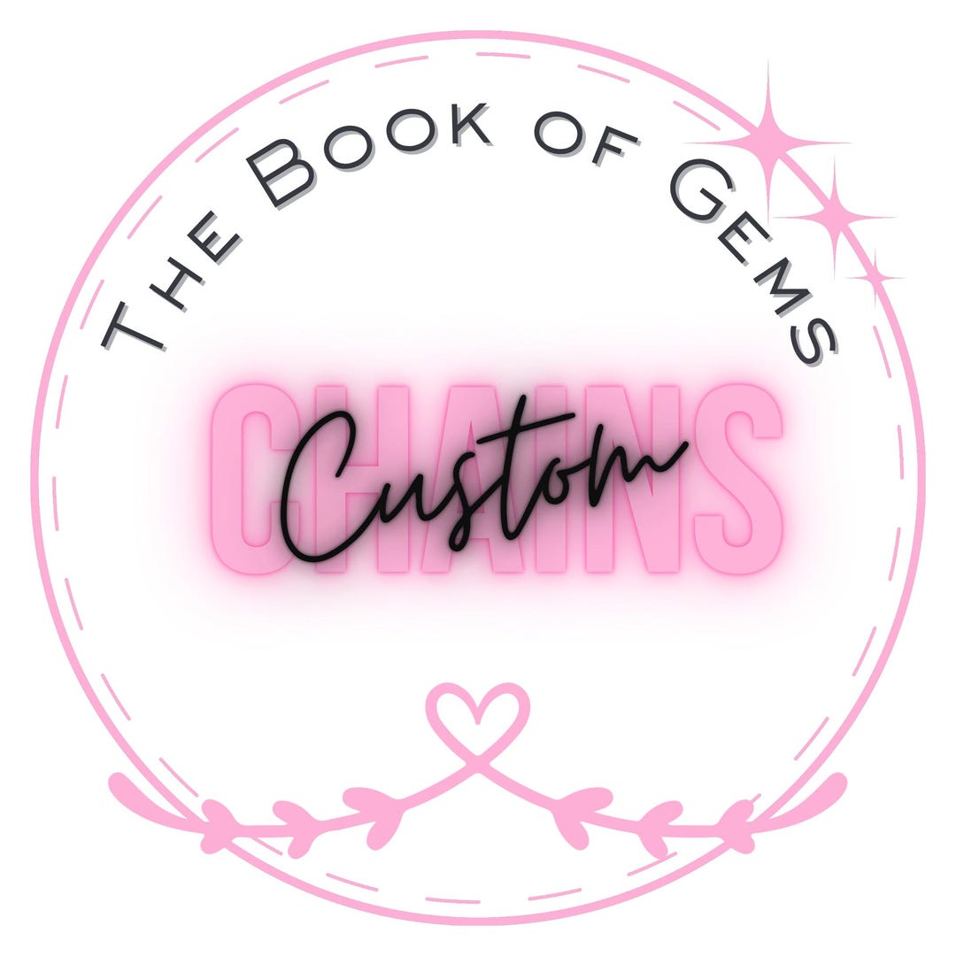 Custom Charm Chain - Etsy