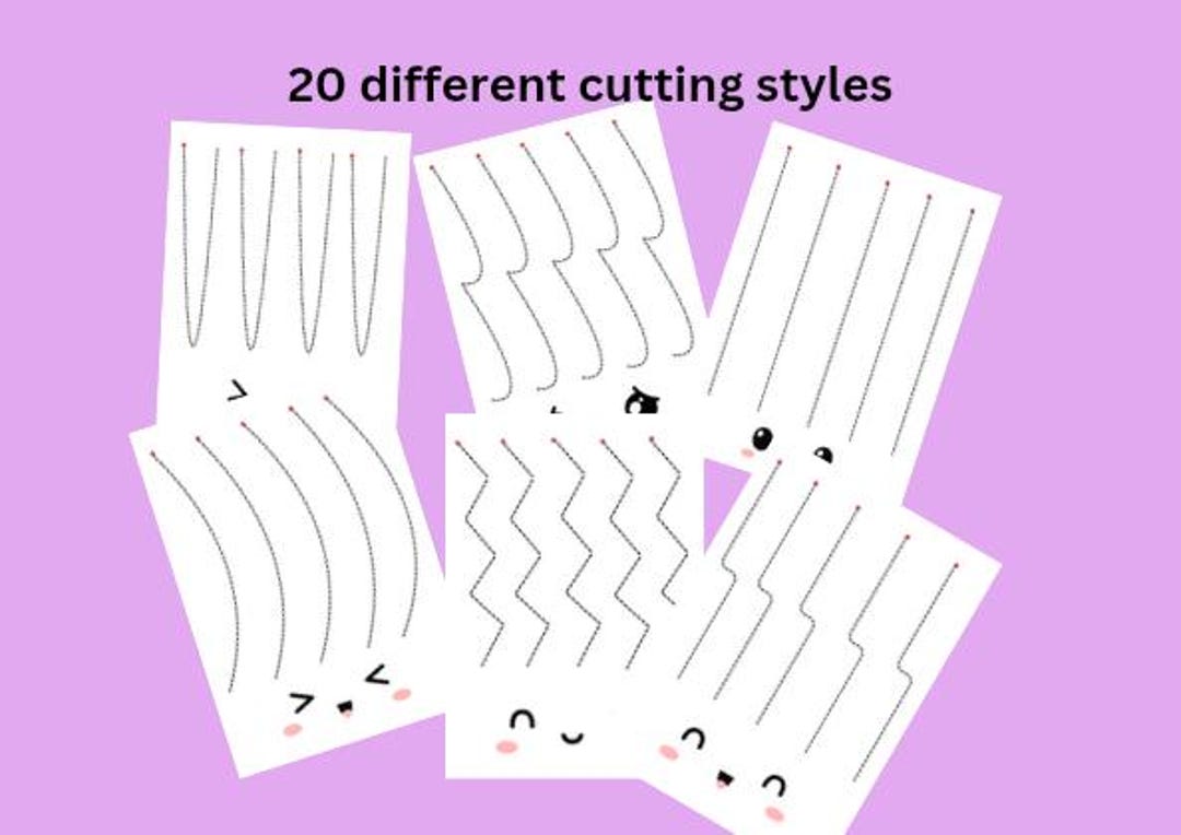 Scissor Skills Cutting Worksheets for Kids | Fine Motor Practice ...