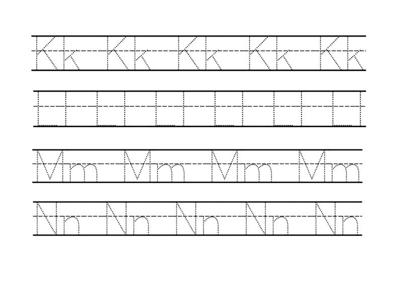 Alphabet Tracing Worksheets for Kids | Handwriting Practice Printable ...