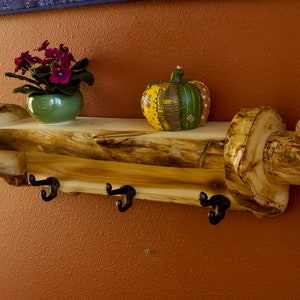 Rustic Coat Rack Wall Mount Rustic Hat Rack Rustic - Etsy