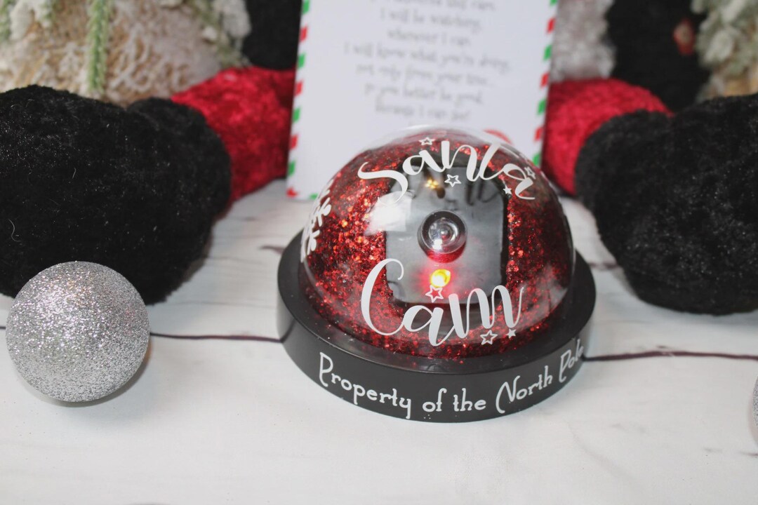 Santa Cam | Faux Santa Surveillance Camera - Etsy