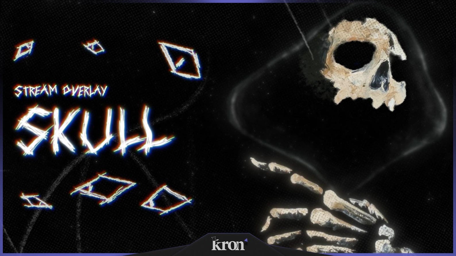 Skull Stream Overlay Pack, Animated Scenes, Alerts, Widgets, Twitch ...