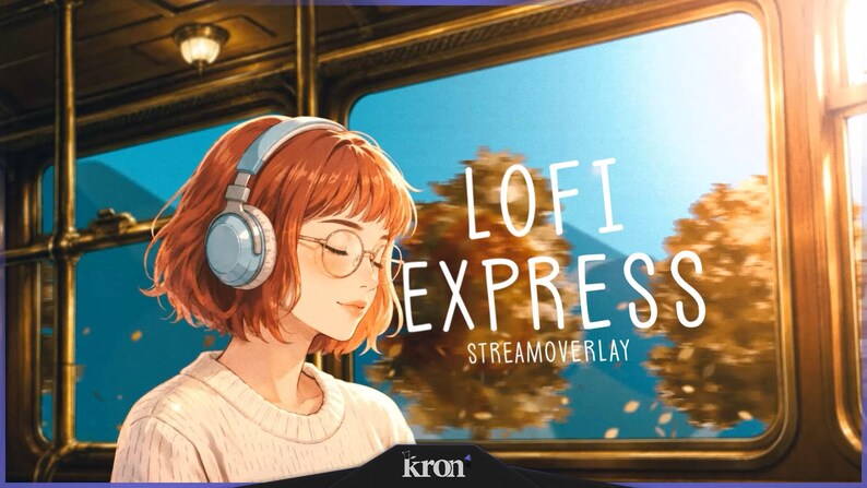 Lofi Express Stream Overlay Pack, Animated Scenes, Alerts, Widgets ...