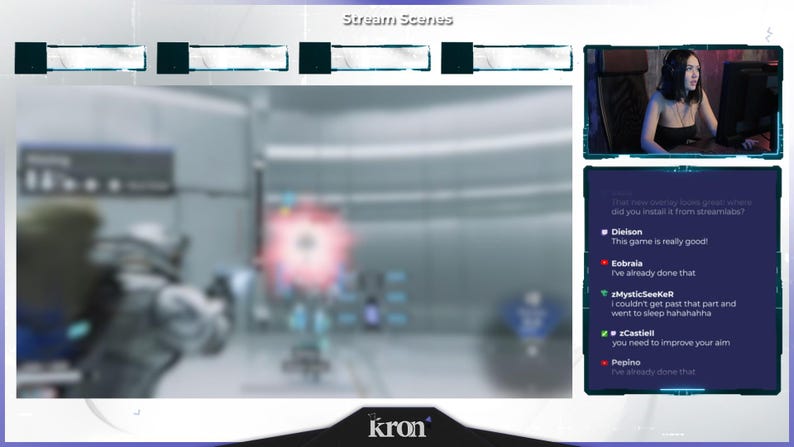 Program Stream Overlay Pack, Animated Scenes, Alerts, Widgets, Twitch ...