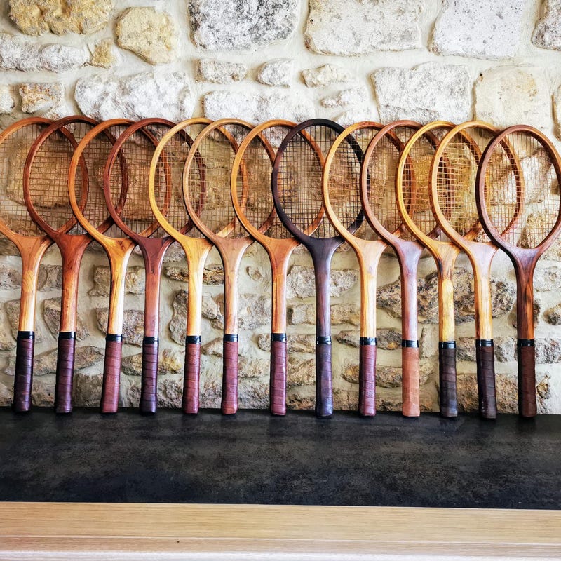 Vintage Racket Wood - Etsy UK