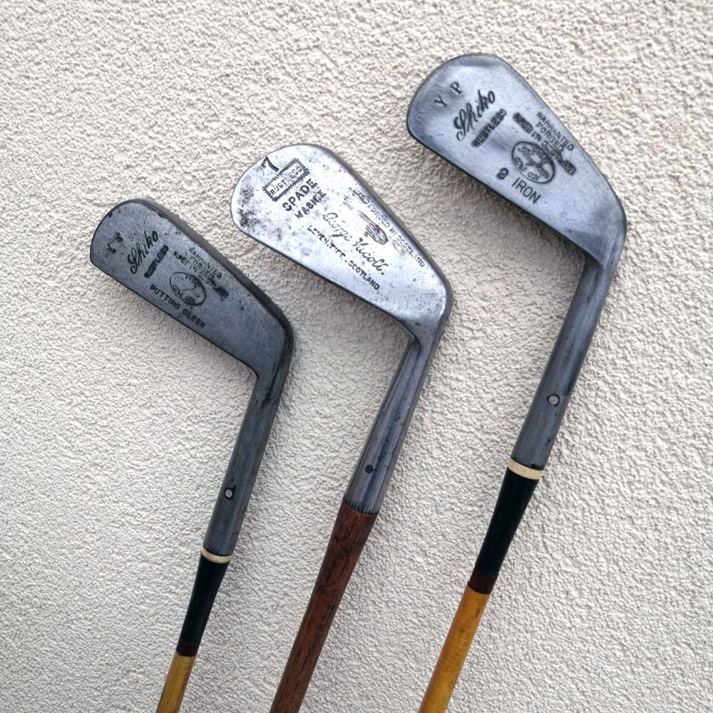 Restored Vintage Golf Iron – 1930s-50s Collector Piece, Personalized ...