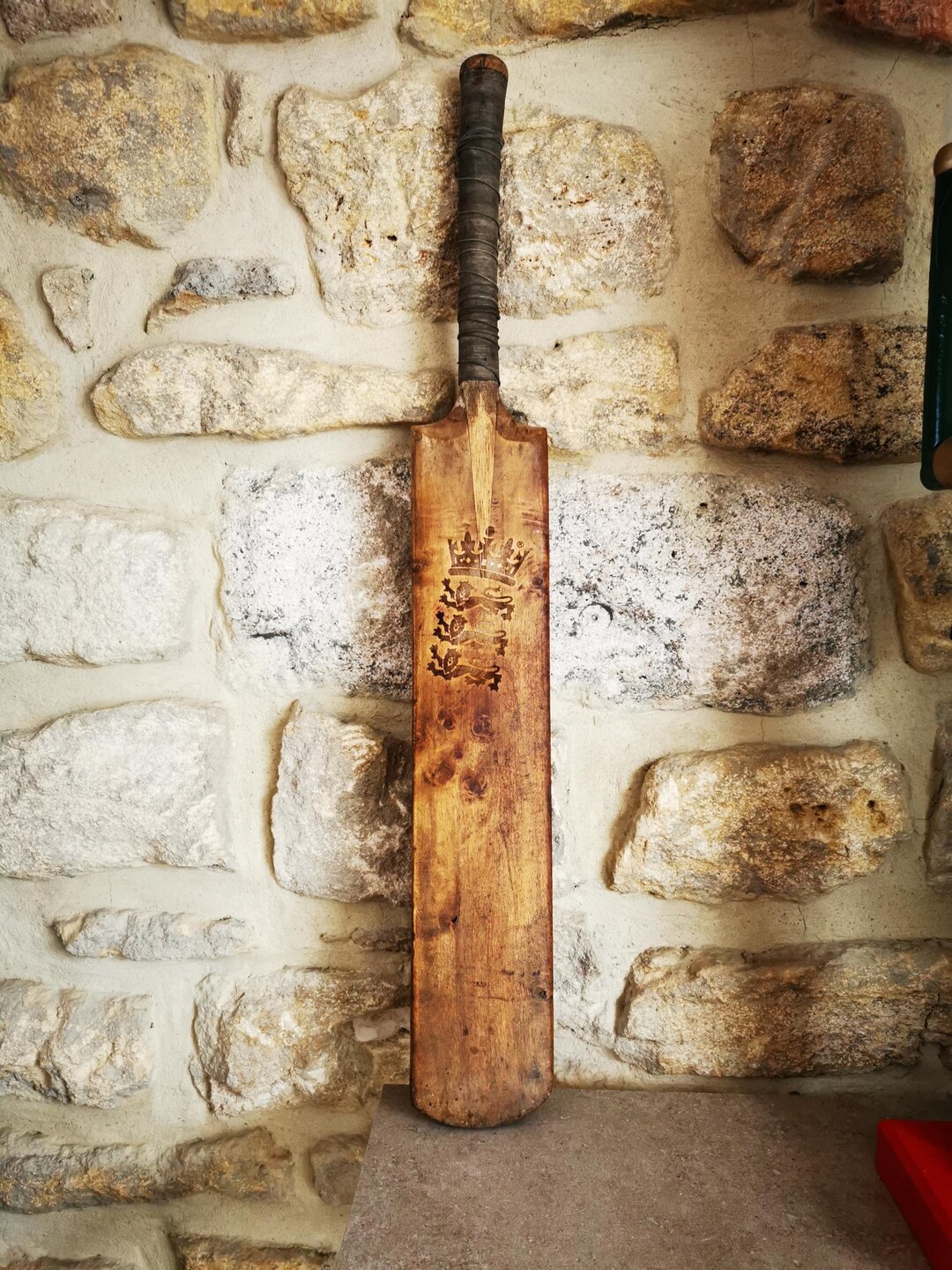 Old and Unique Vintage Cricket Bat Used in the UK (wooden) 1940-1950 ...