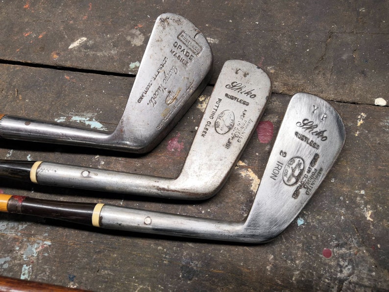 Restored Vintage Golf Iron – 1930s-50s Collector Piece, Personalized ...